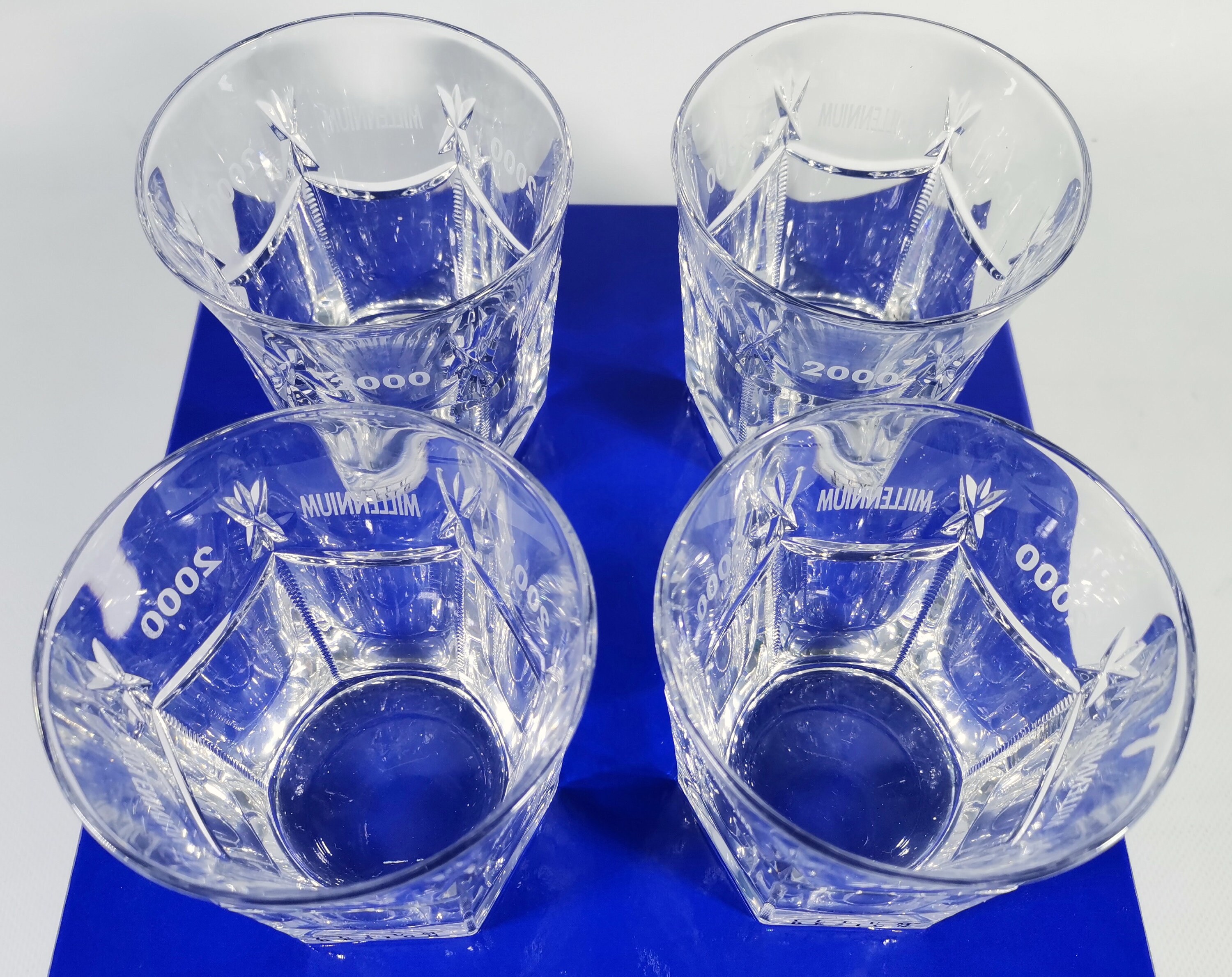 RARE Millennium Collection ILUM Design Set 4 Whisky Glasses - Etsy