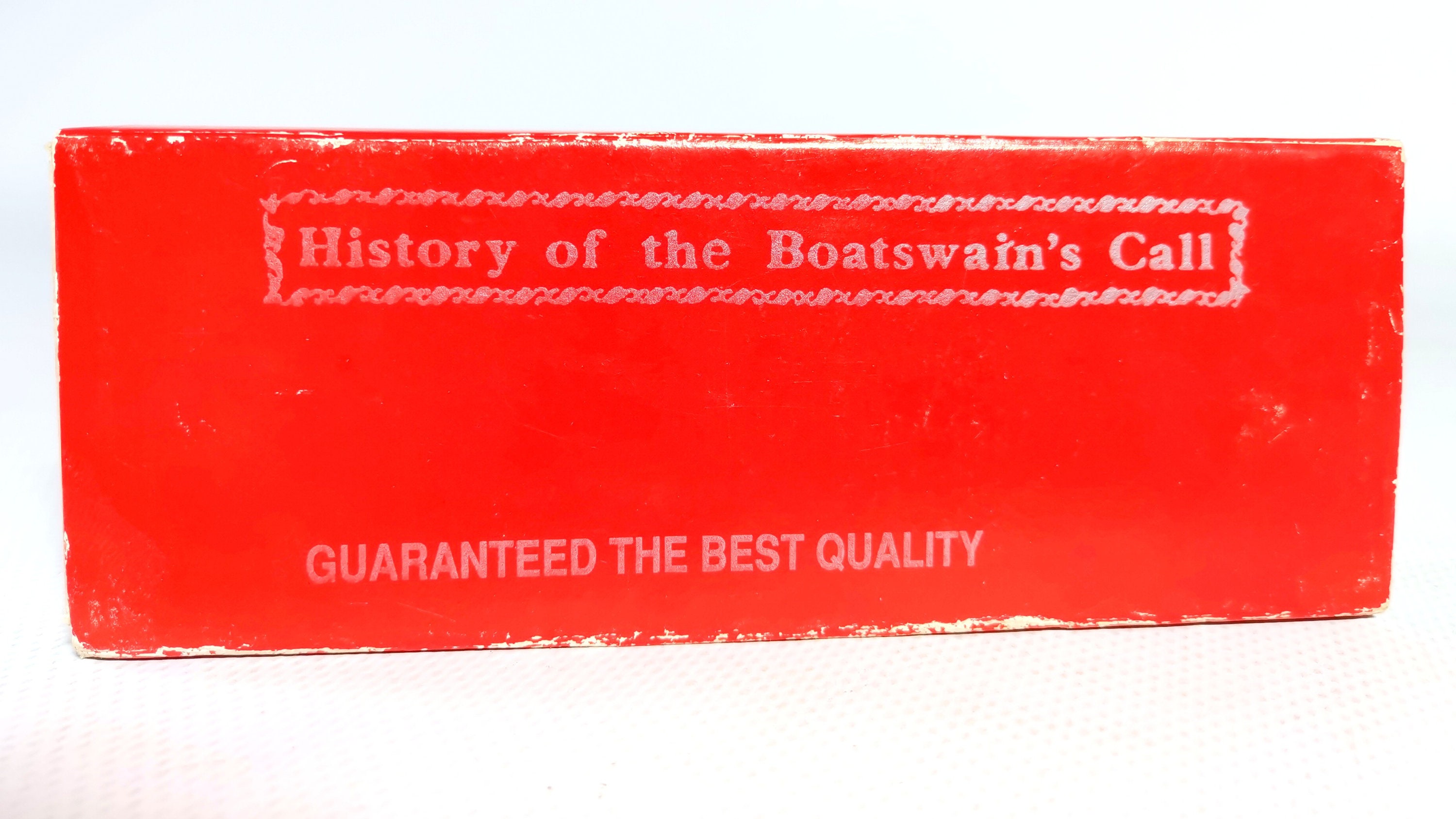 Vintage Authentic History of the Boatswain's Call Pipe Whistle - Etsy