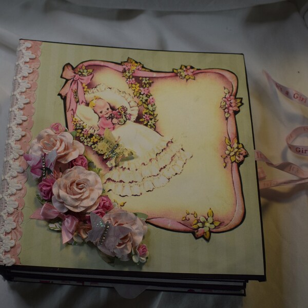 Baby Girl Mini Album - Etsy