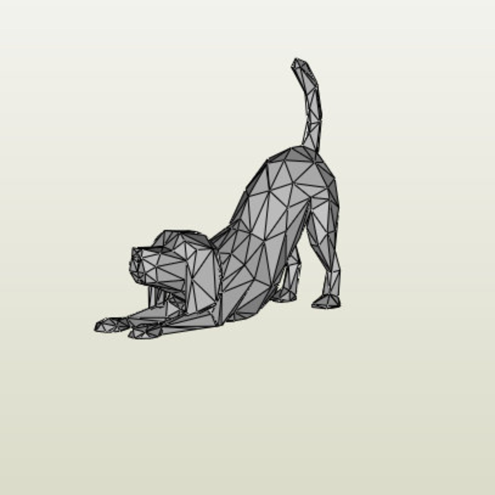 Dog, 3d Paper Dog, Dog Paper Sculpture, 3d Dog Statue, Home Decor Dog ...