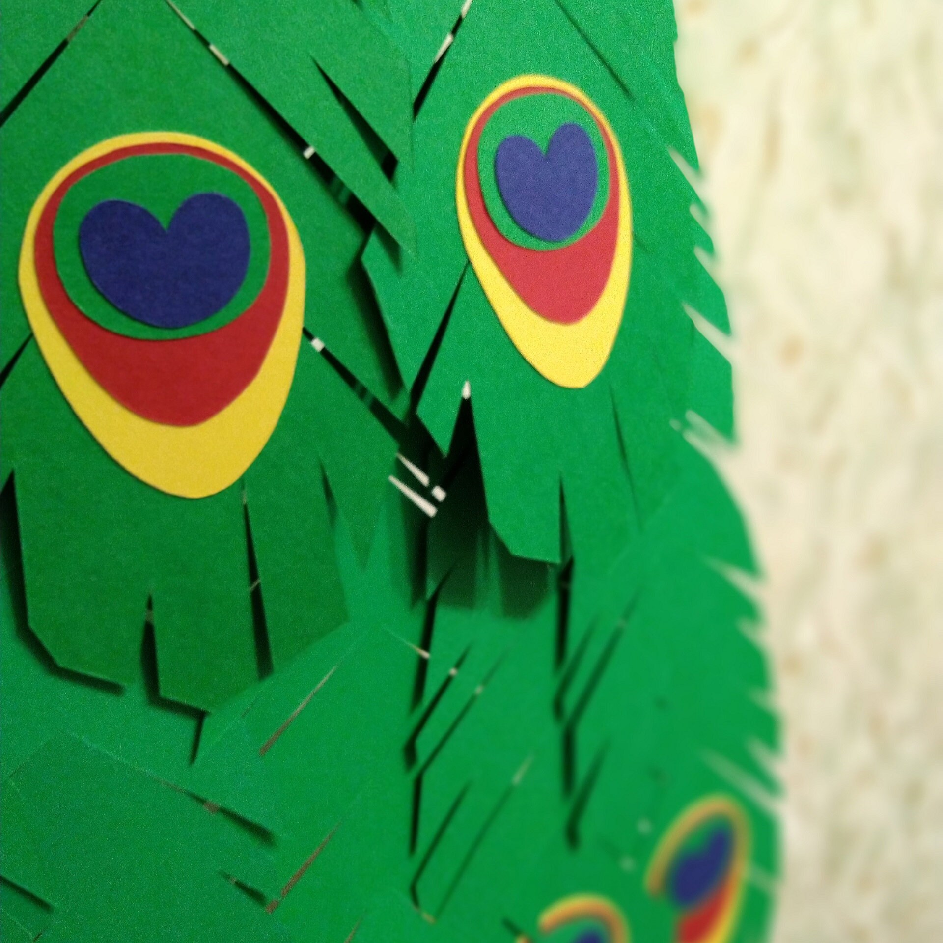 Peacock, 3d Papercraft, Peacock Wall Structure, Decor, Peacock Statue ...
