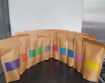 Sensory Rice Coloured Rice Sensory and Messy Play Early Years Sensory ...