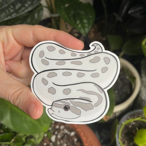 Lavender Flower Hognose Snake Sticker - Etsy