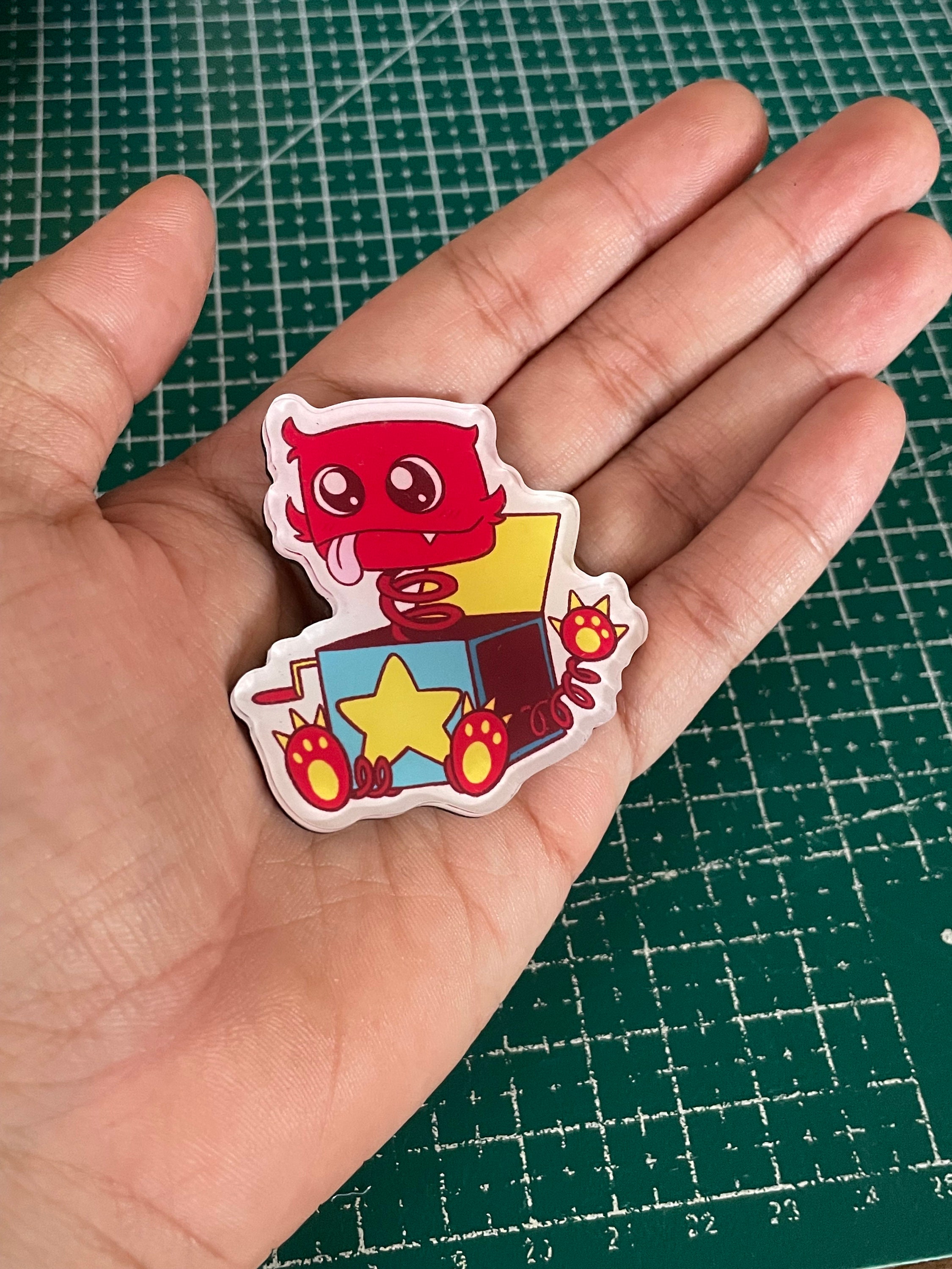 Boxy Boo Fridge Magnet - Etsy