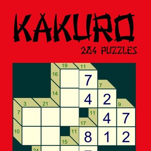 Kakuro: 284 Hard Japanese Logic Puzzles Printable PDF - Etsy