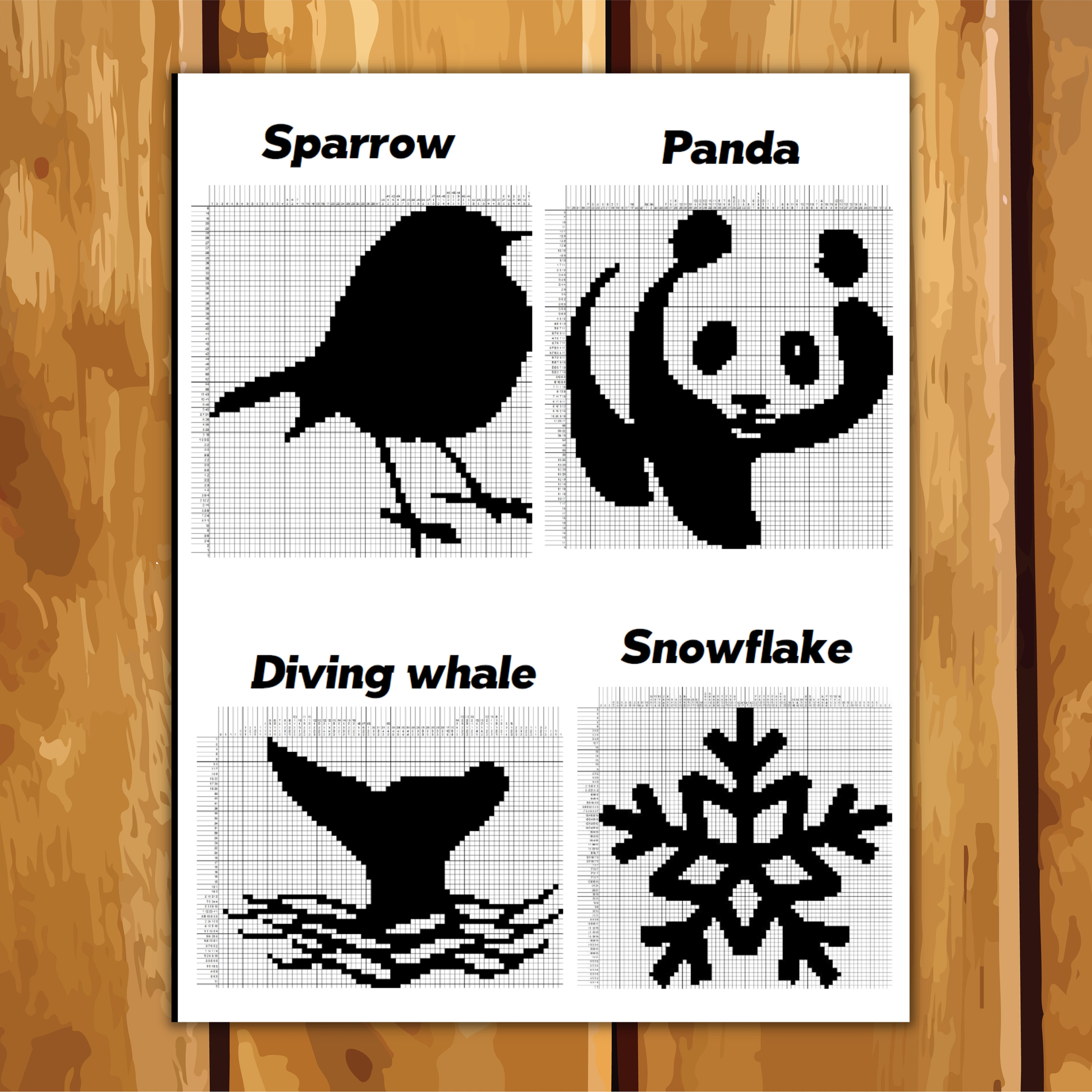 Extreme Nonograms Printable PDF - Etsy