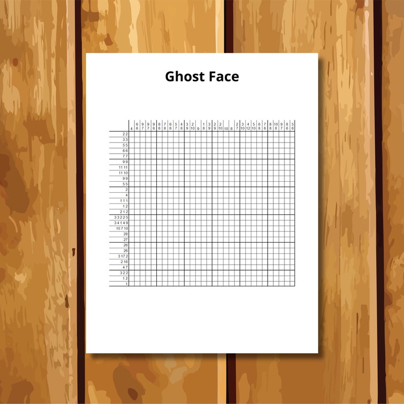 Halloween Nonograms Printable PDF - Etsy