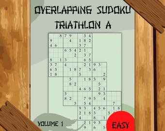 500 Easy Samurai Sudoku Volume 1 Printable PDF - Etsy