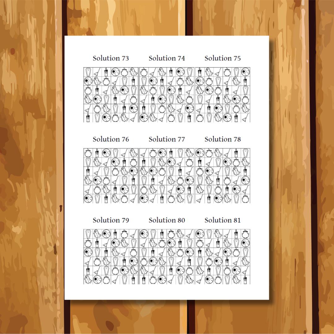 Medium Halloween Sudoku: 500 Puzzles With Spooky Symbols in Beginner ...