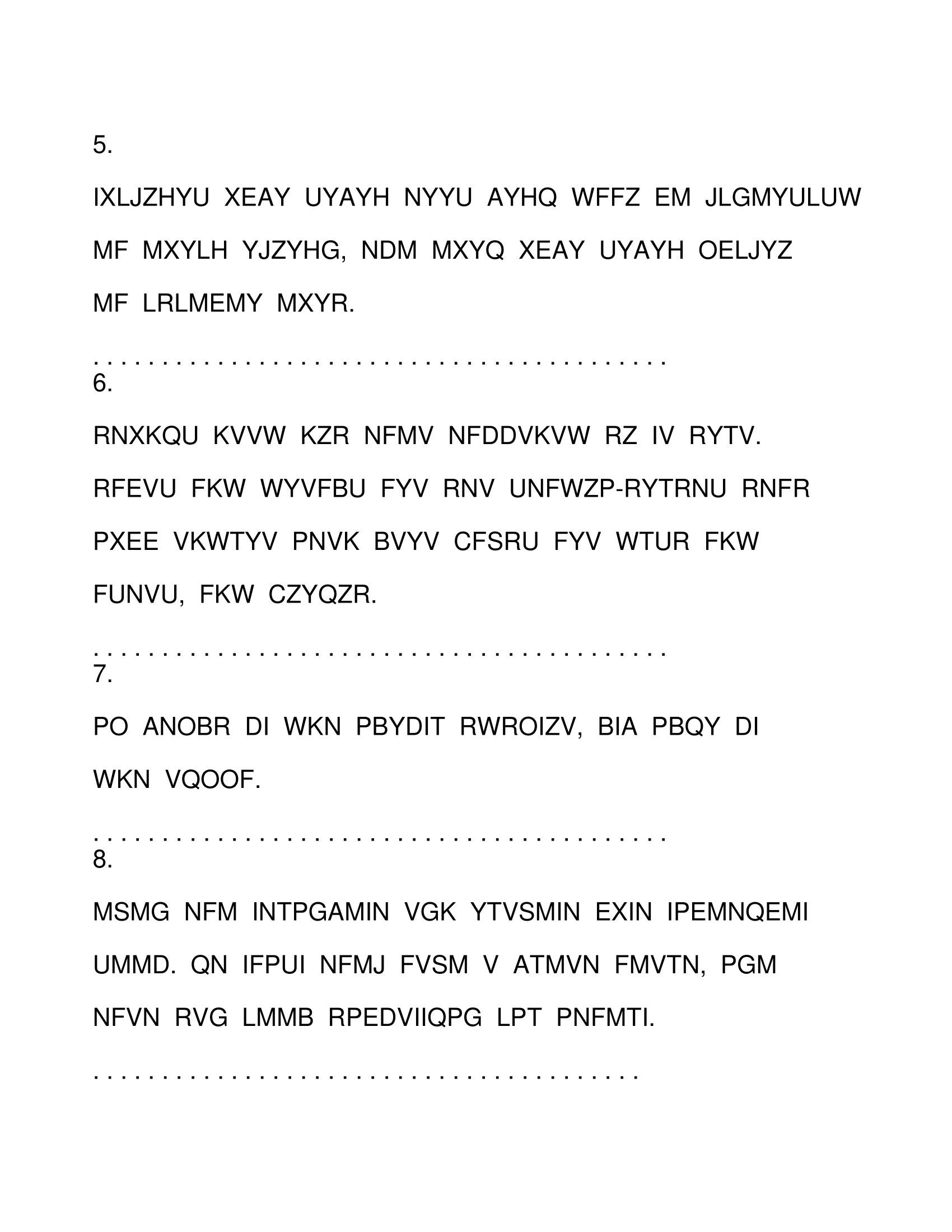 Cryptograms for Adults Vol. 3 Printable PDF - Etsy