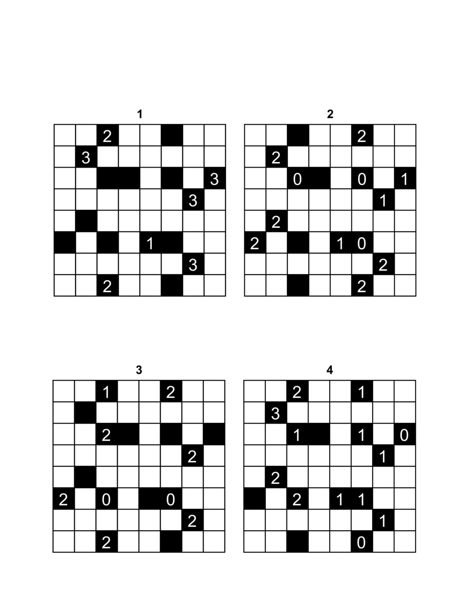 Akari: 300 Hard Japanese Logic Puzzle Book Printable PDF - Etsy