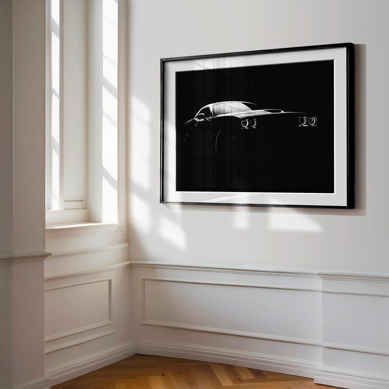 Dodge Challenger Hellcat Art Print - Etsy