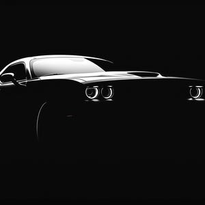 Dodge Challenger Hellcat Art Print - Etsy