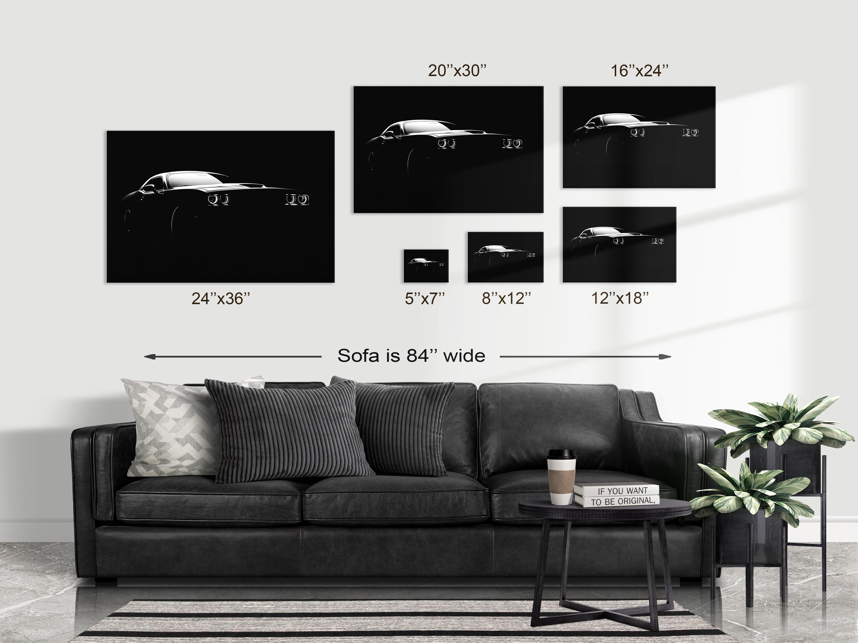 Dodge Challenger Hellcat Art Print - Etsy