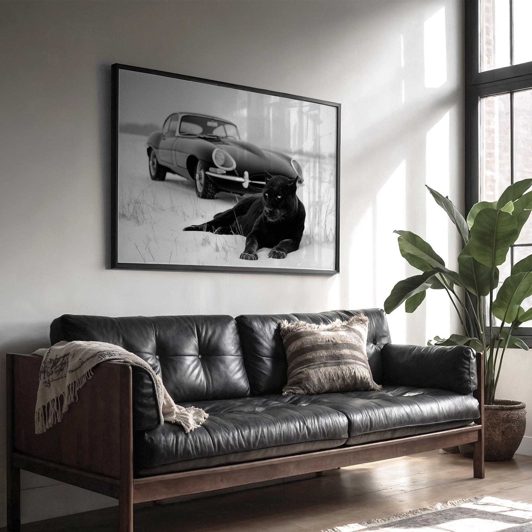 Jaguar E-type Art Print: Luxury Sports Car Photography on Luster Paper ...