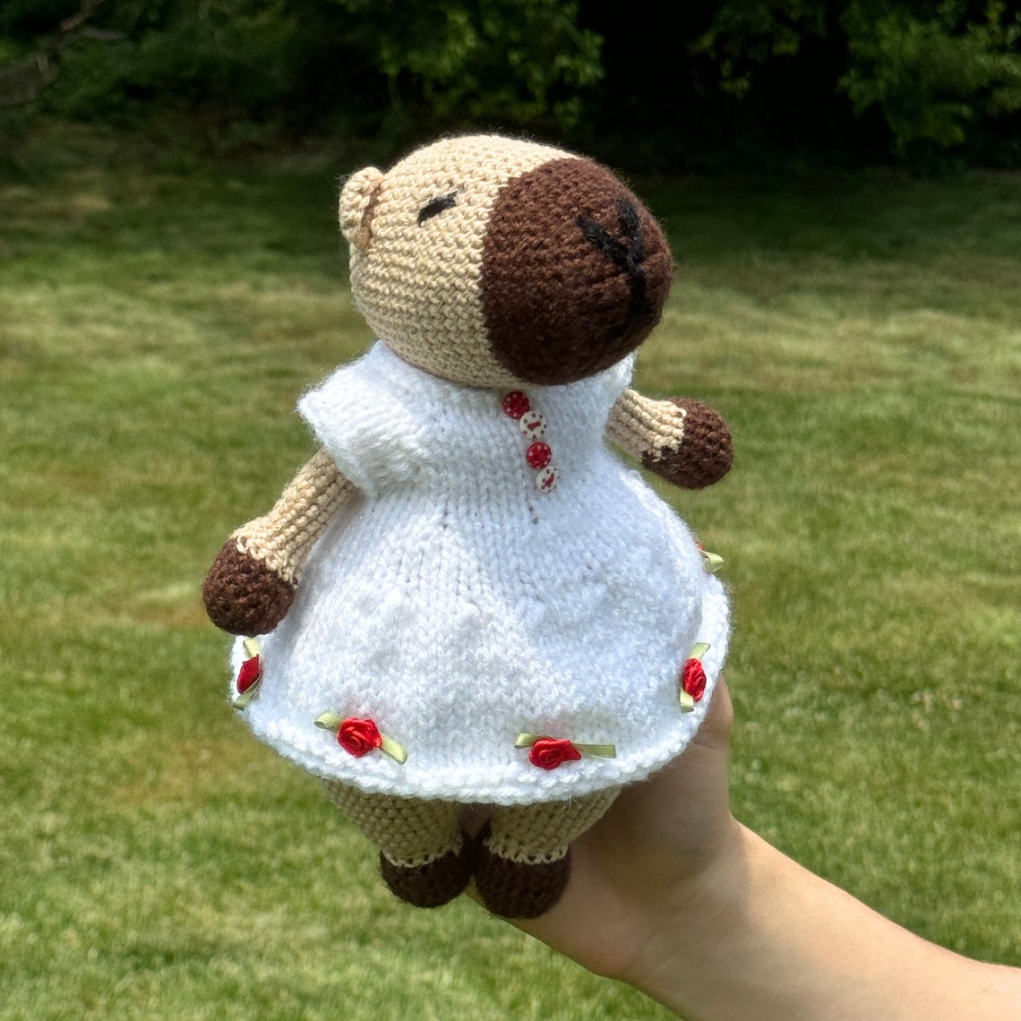 Crochet Capybara Pattern - Low-sew Amigurumi Tutorial - DIY Plush Toy ...