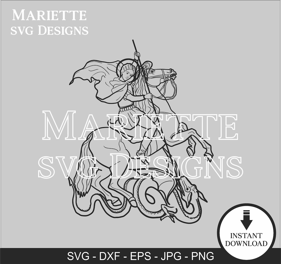 Saint George | St George Illustration | Saint | Church | Religious ...