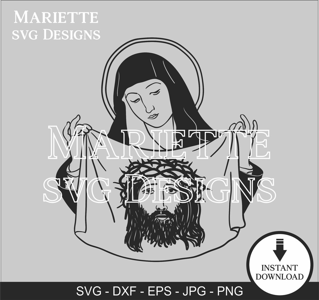 Saint Veronica | St Veronica Illustration | Saint | Church | Religious ...