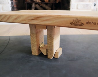Wooden Yoga Bench - Etsy