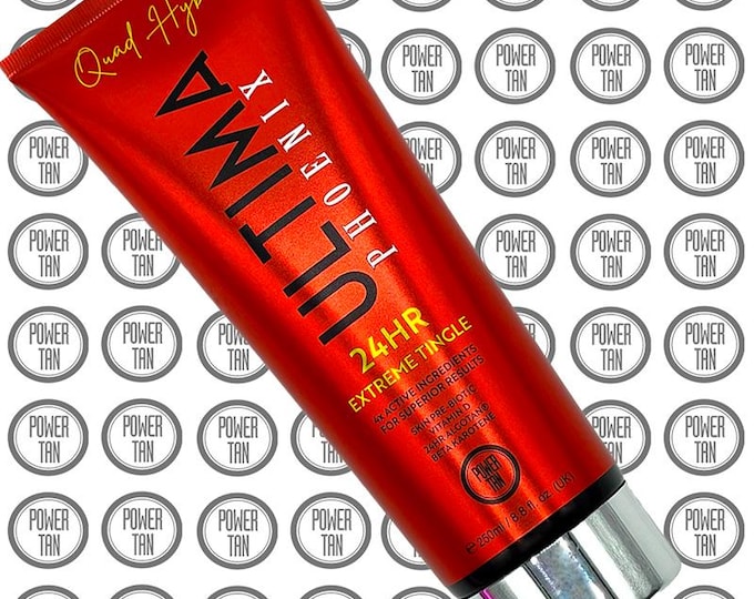 Power Tan Ultima Phoenix 24hr Extreme Tingle UV Sunbed Tanning Self ...