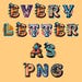 Magic Font, Alphabet With Magic Design, Enchanted Letters as Png - Etsy