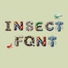 Insect Font, Alphabet With Insect Design, Beetle Letters as Png - Etsy