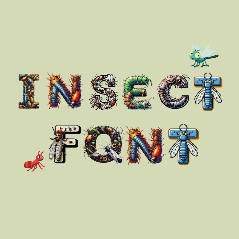 Insect Art - Etsy