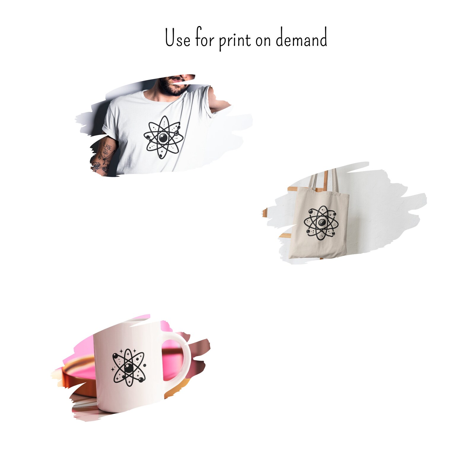 Atom SVG Bundle, 32 Atom Designs, PNG - Etsy