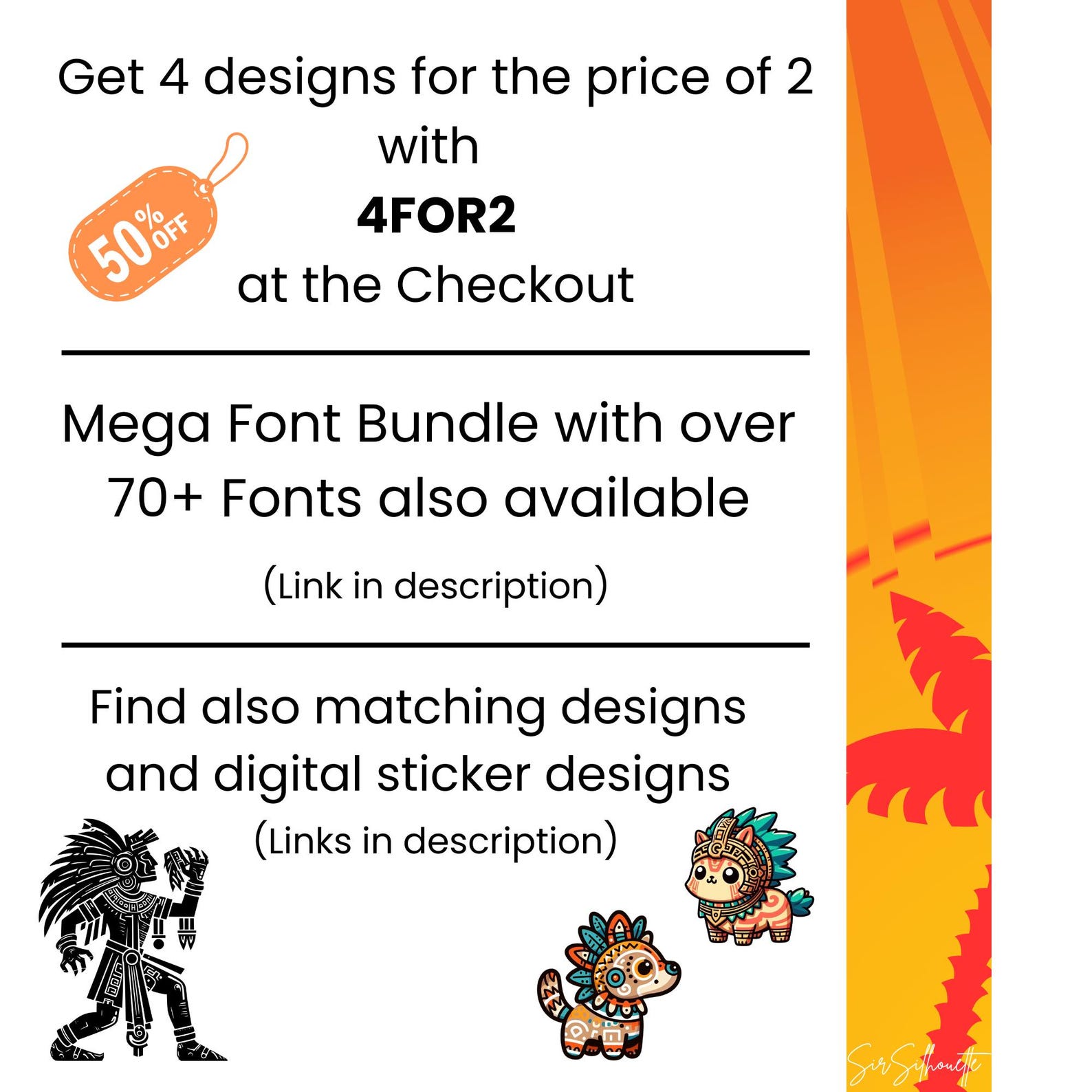 Aztec Font, Alphabet With Aztec Design, Aztec Letters as Png - Etsy