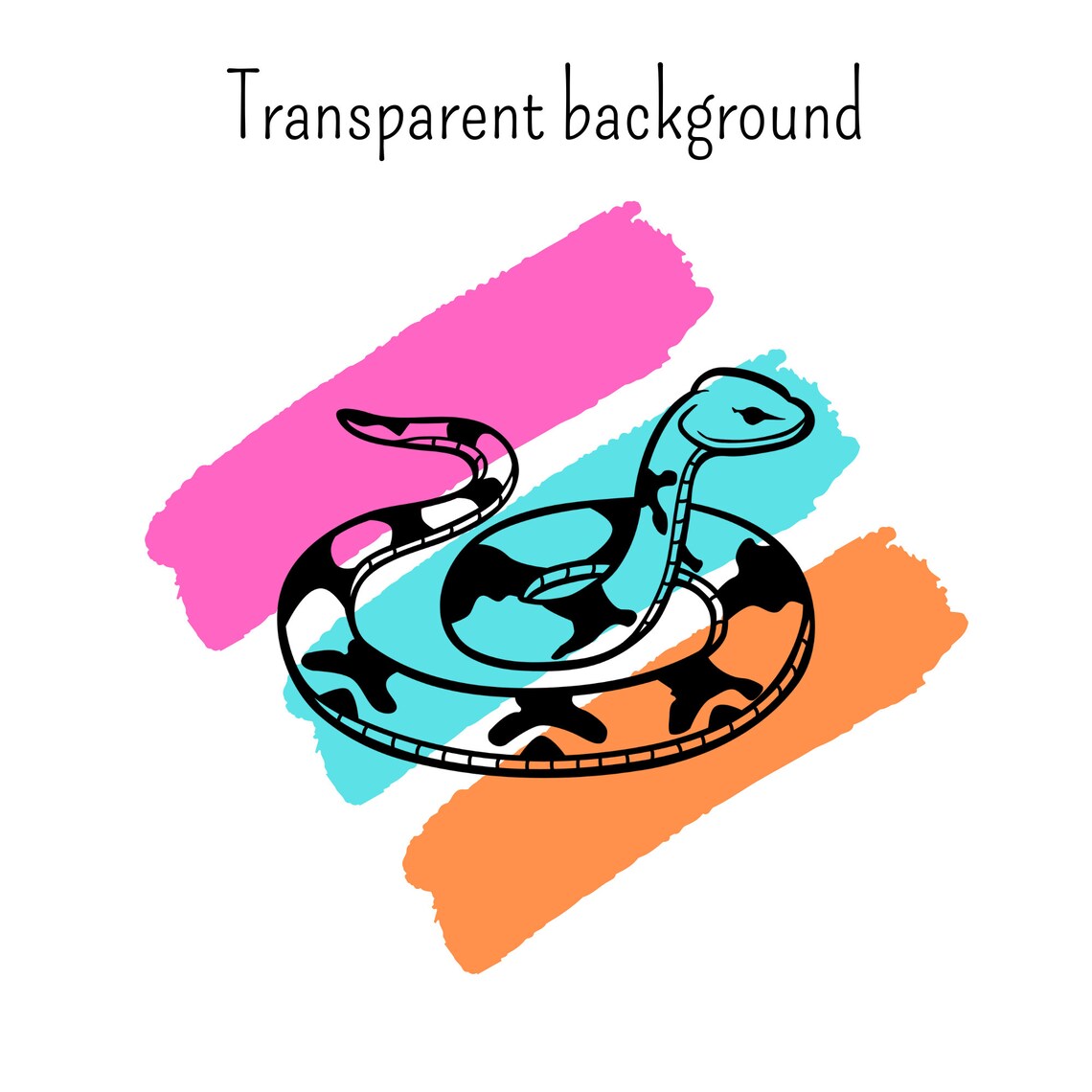 Snake Design SVG 44 Reptile Svg Files PNG PSD | Etsy