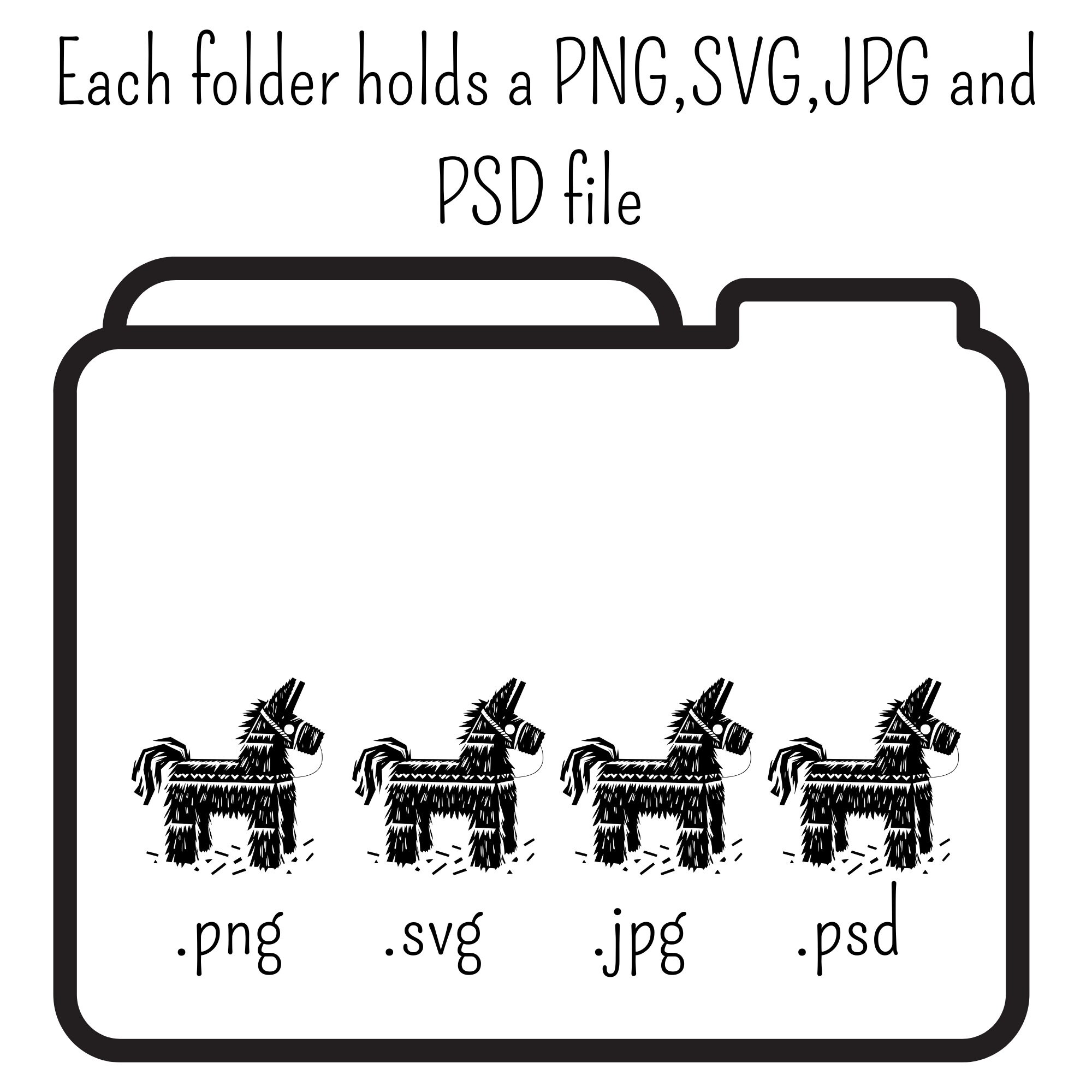 Pinata SVG Bundle, 24 Pinata Designs, PNG, PSD - Etsy UK