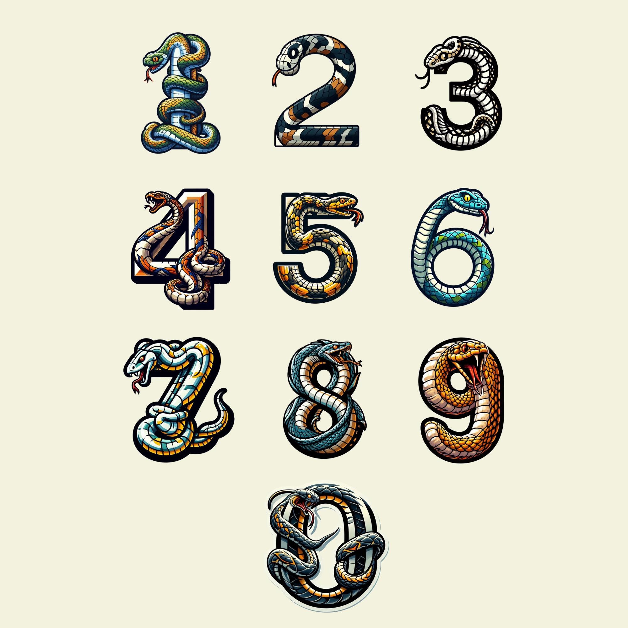 Snake Font, Alphabet With Snake Design, Reptile Letters as Png - Etsy