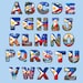 Philippines Font, Alphabet With Philippines Design, Philippines Letters ...