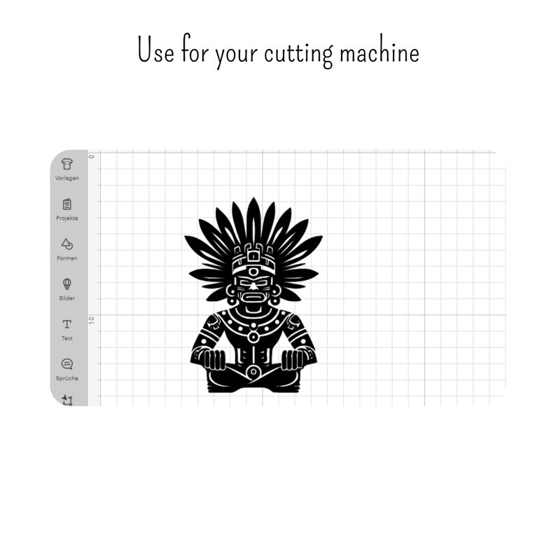 Aztec God Design SVG, 38 Svg Bundle, PNG, PSD - Etsy