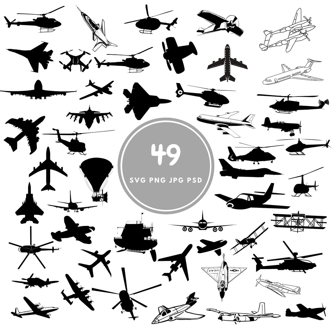 Plane Design SVG, Shopper Svg Bundle, PNG, PSD - Etsy