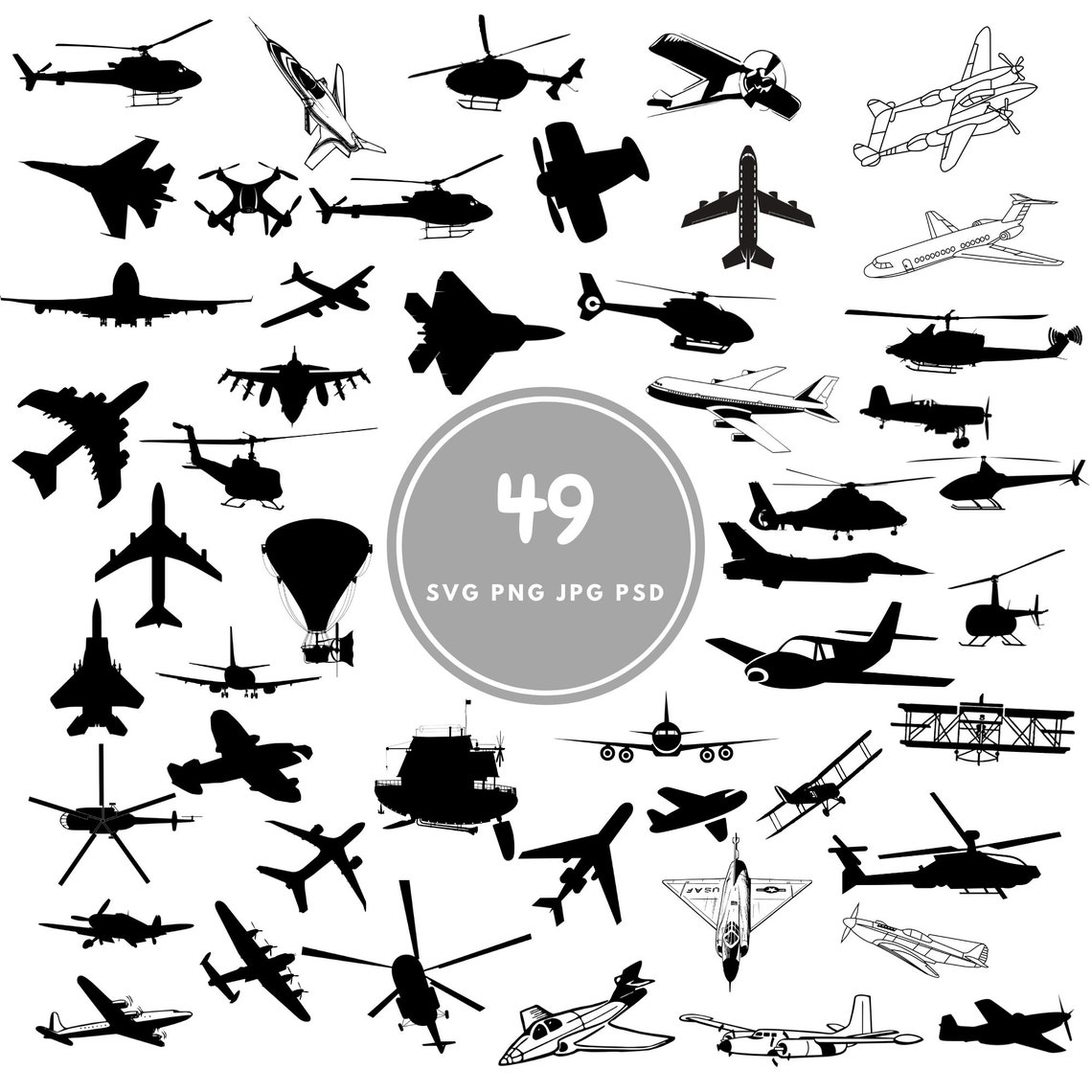 Plane Design SVG, Shopper Svg Bundle, PNG, PSD - Etsy