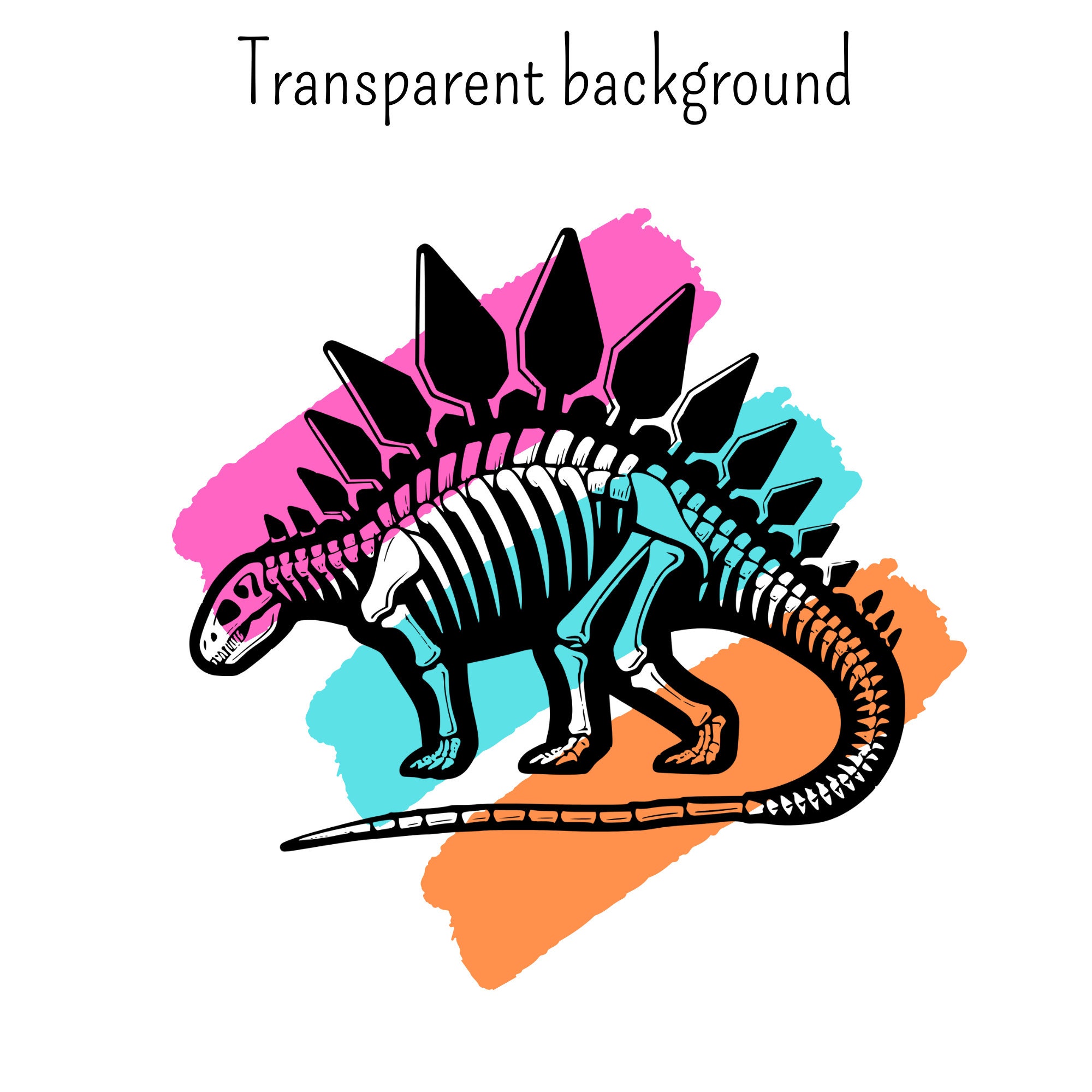 Dinosaur Skeleton Design SVG, 49 Fossil Svg Bundle, PNG, PSD - Etsy