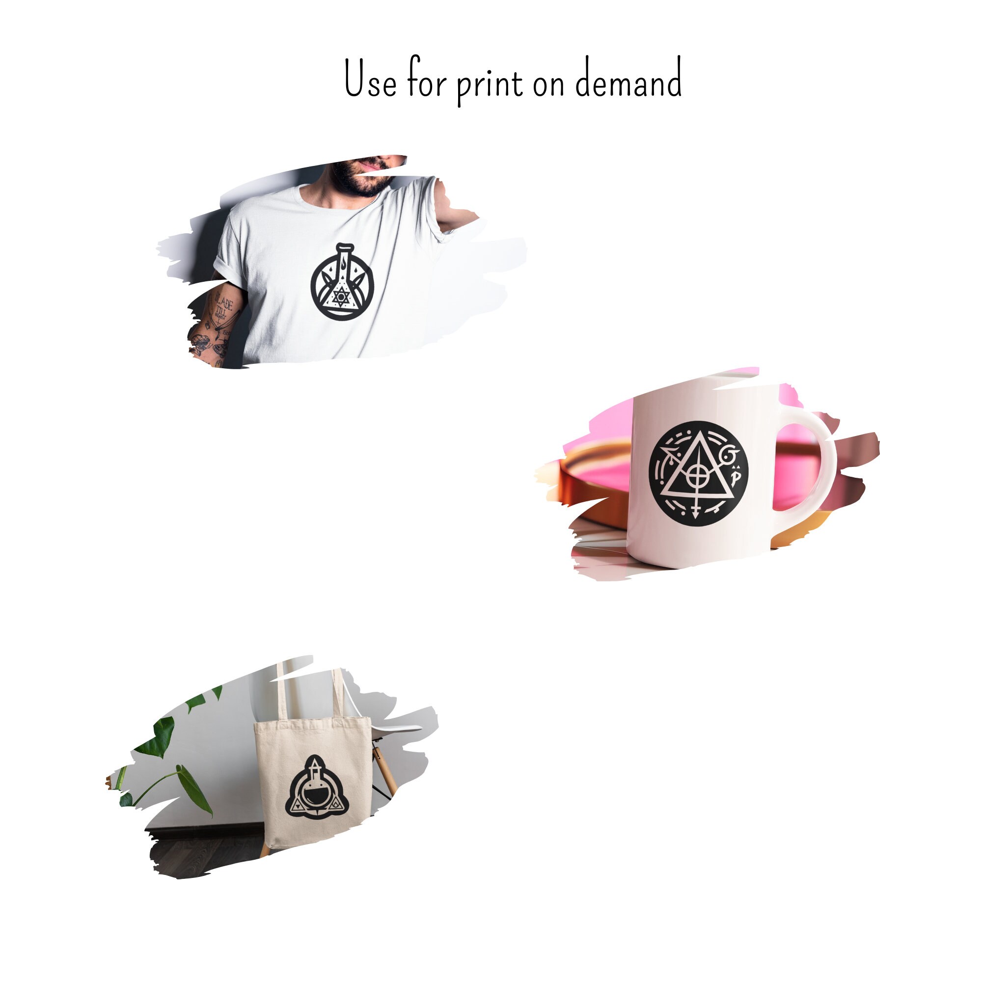 Alchemy SVG Bundle, 38 Alchemy Designs, PNG, PSD - Etsy