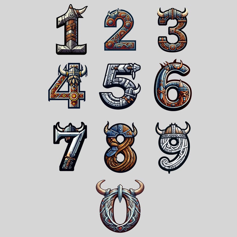 Viking Alphabet PNG, Nordic Letter Sublimation, Norse Mythology ...