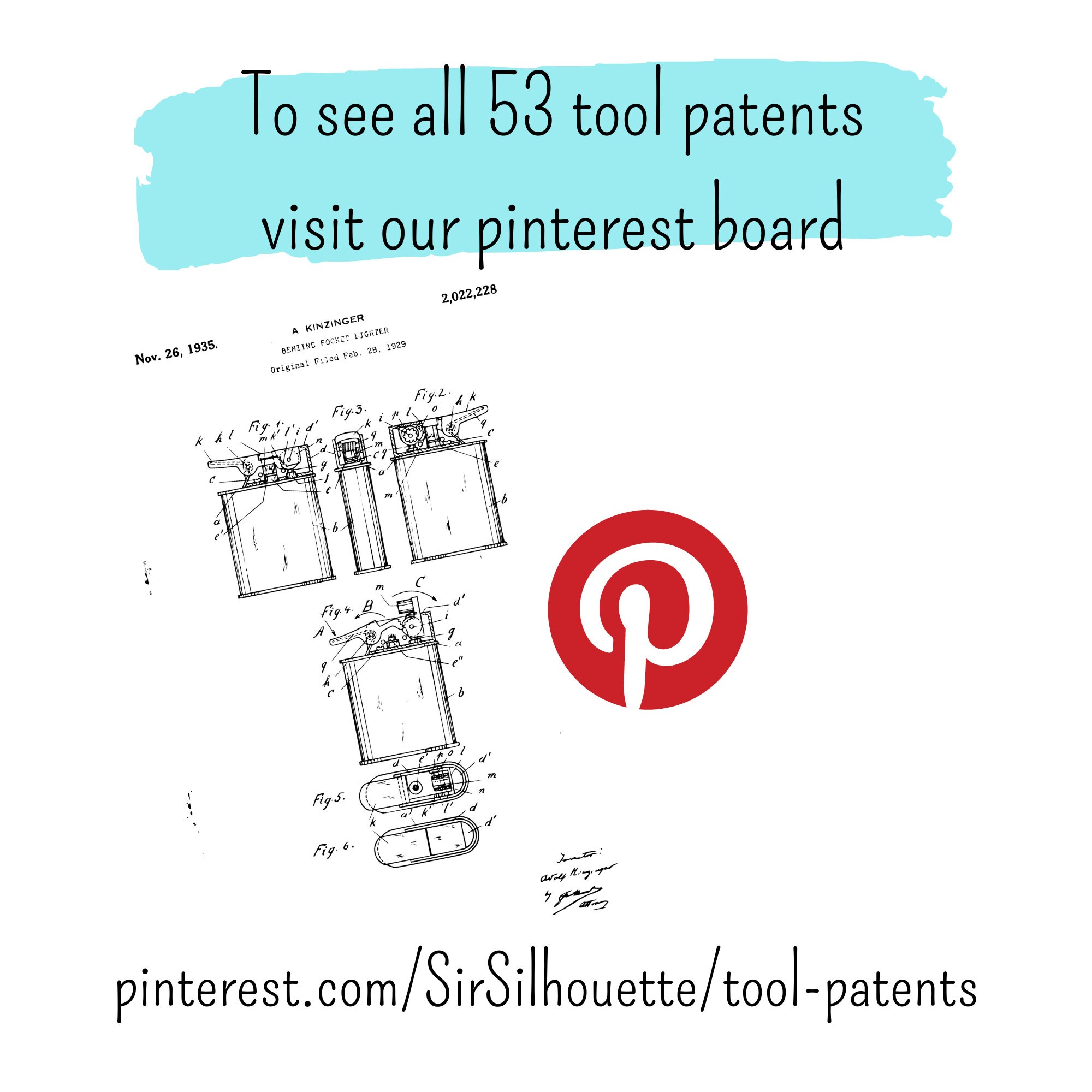 53 Vintage Patents of Tools, Vintage Handyman Tools, Patent Png - Etsy
