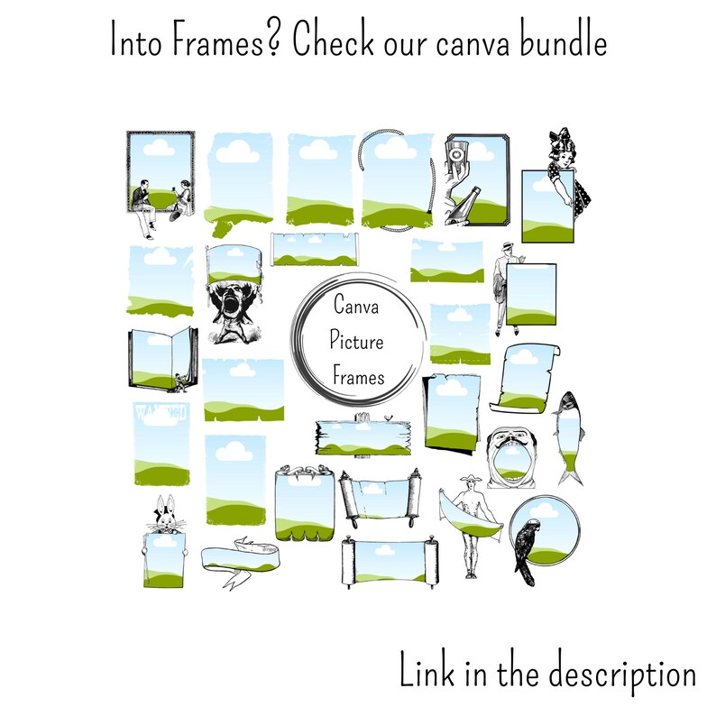 Frame Design SVG 83 Banner Sign Svg Bundle PNG PSD - Etsy