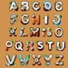 Coconut Font, Alphabet With Coconut Design, Coconut Letters as Png - Etsy
