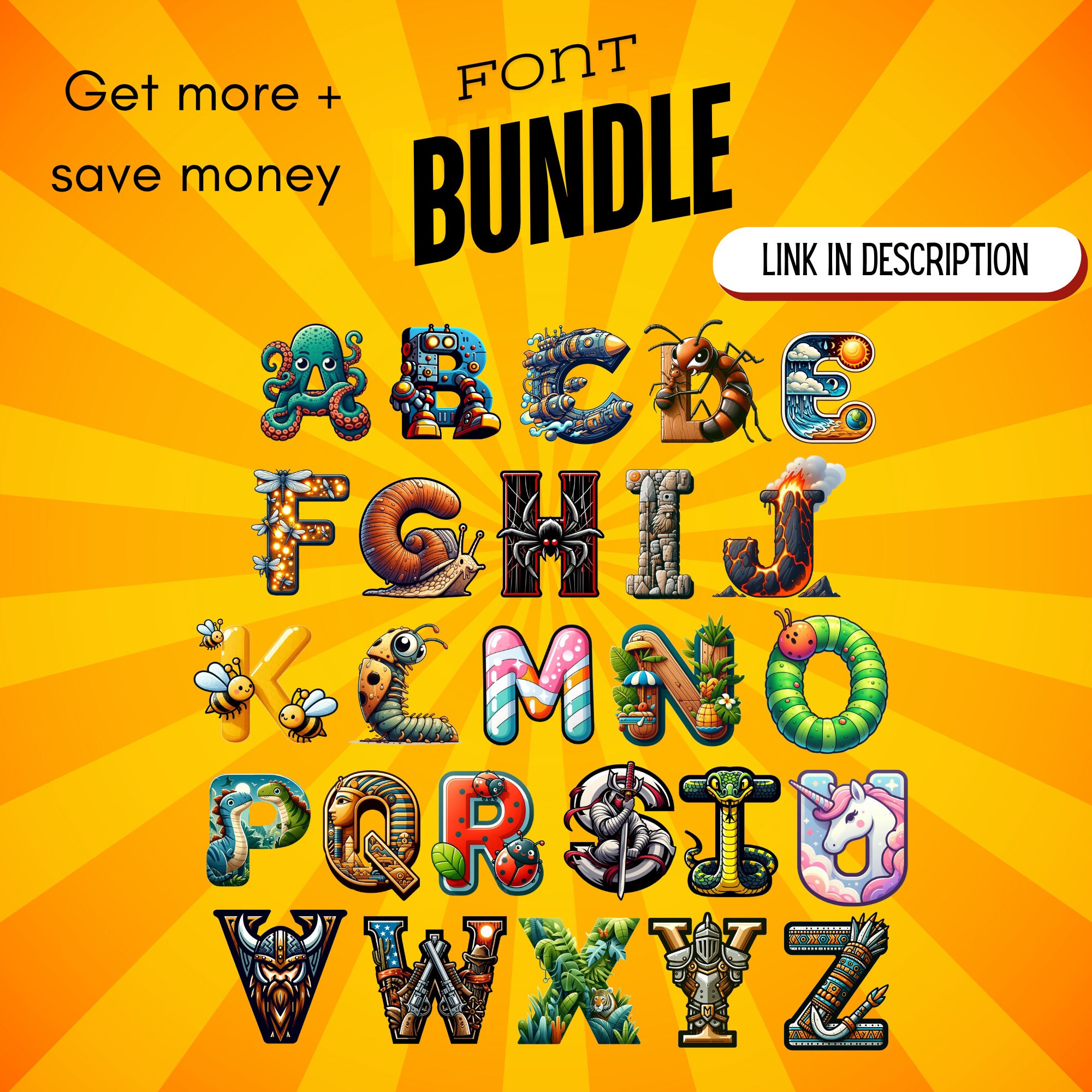 Snake Font, Alphabet With Snake Design, Reptile Letters as Png - Etsy