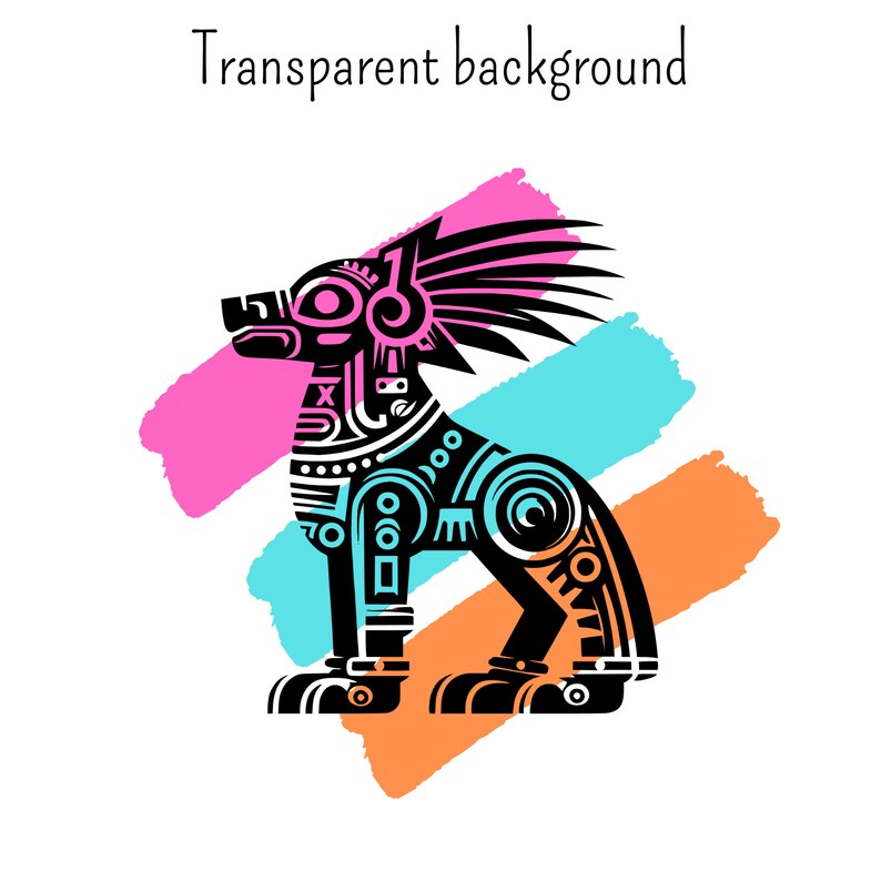 Aztec Animal God Design SVG, 38 Svg Bundle, PNG, PSD - Etsy