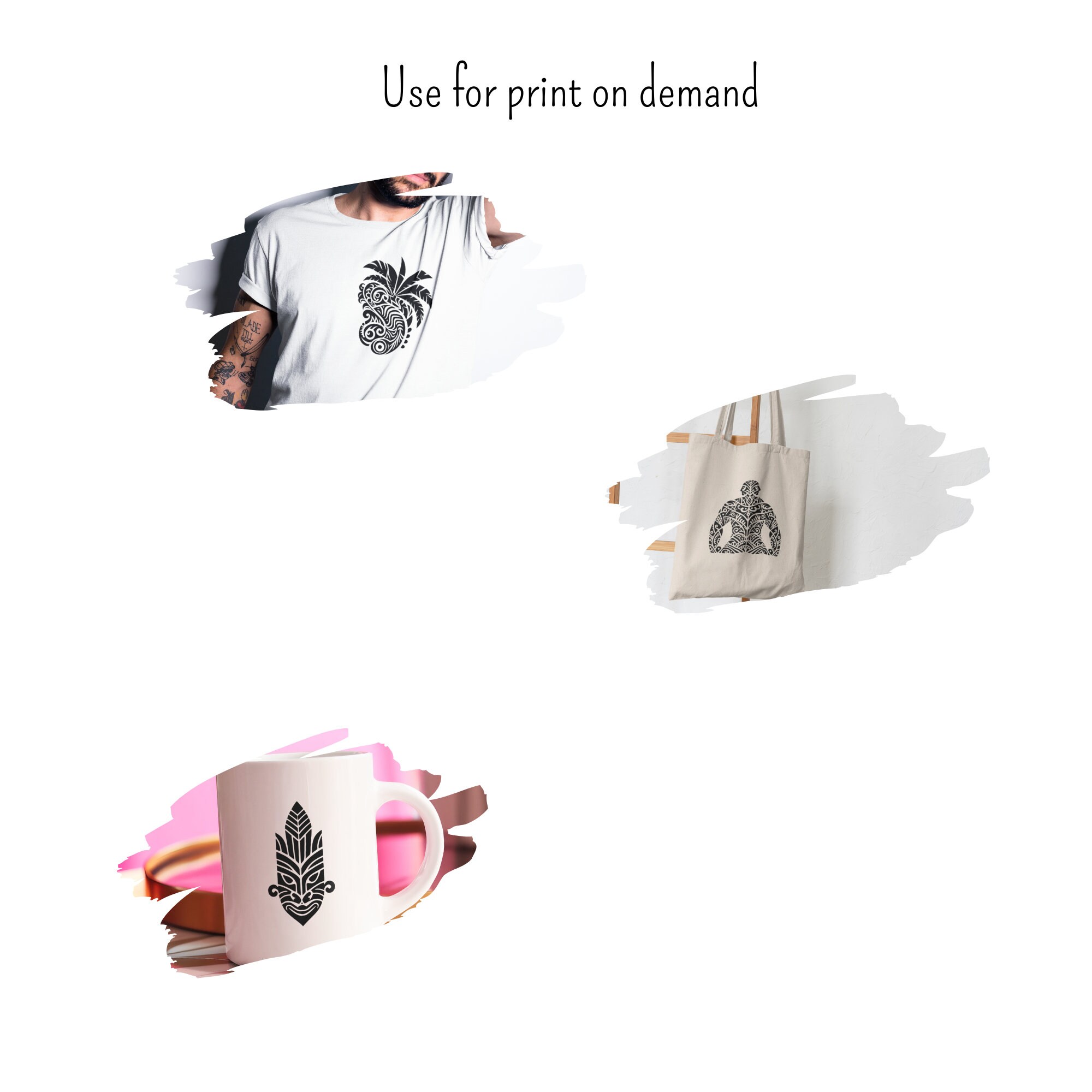 Maori SVG Bundle, 46 Maori Designs, PNG, PSD - Etsy