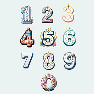 Birthday Font, Alphabet With Birthday Design, Celebration Letters as ...