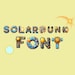 Solarpunk Font, Alphabet With Solarpunk Design, Solarpunk Letters as ...