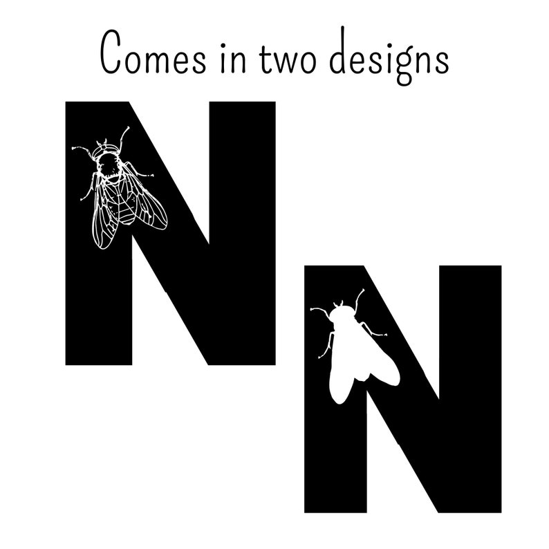 Fly Font, Alphabet With Flies, Fly Letters as Png - Etsy