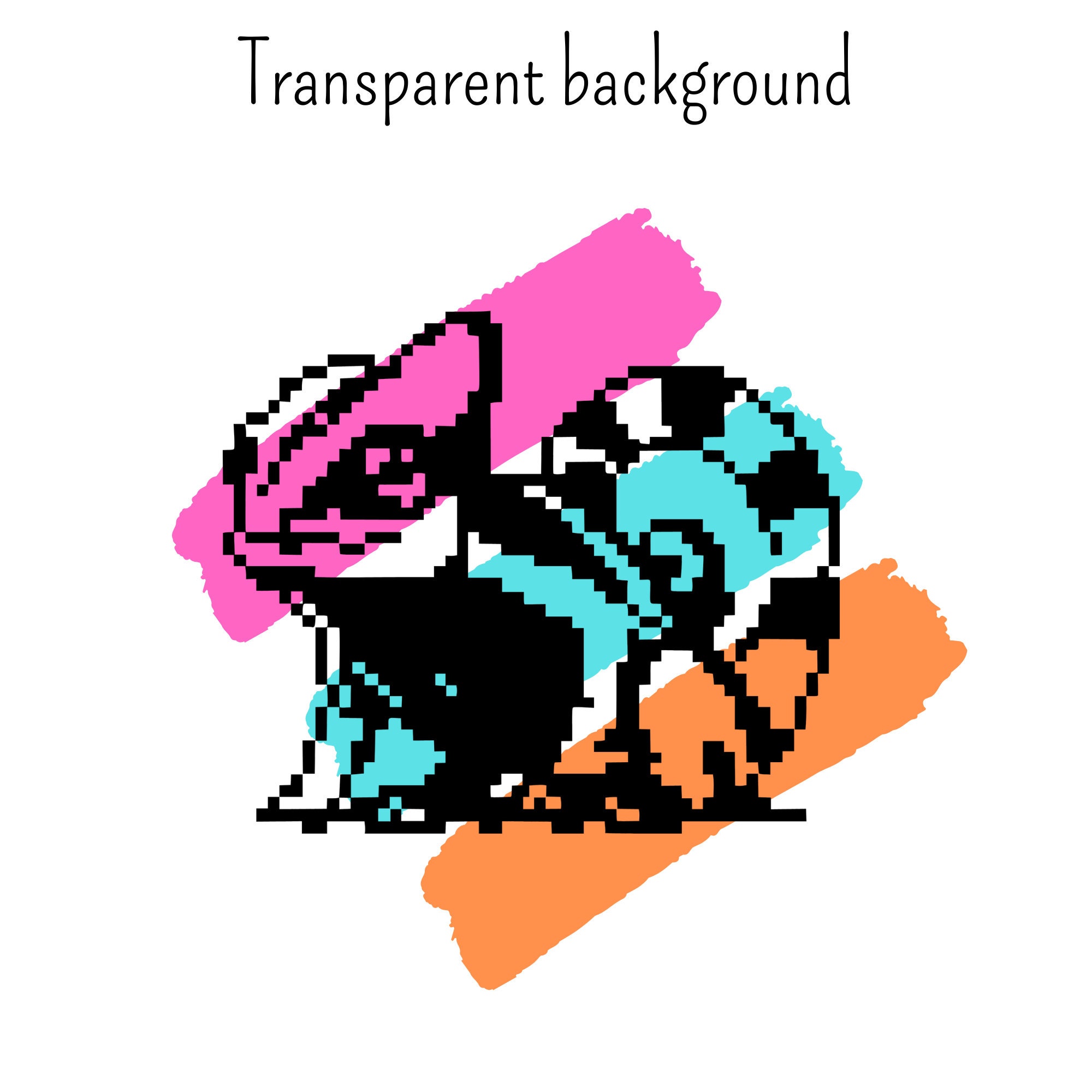 Pixel Animals SVG Bundle, 39 Pixel Animal Designs, PNG, PSD - Etsy