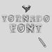 Tornado Coloring Font, Alphabet With Tornado Design, Tornado Letters as ...